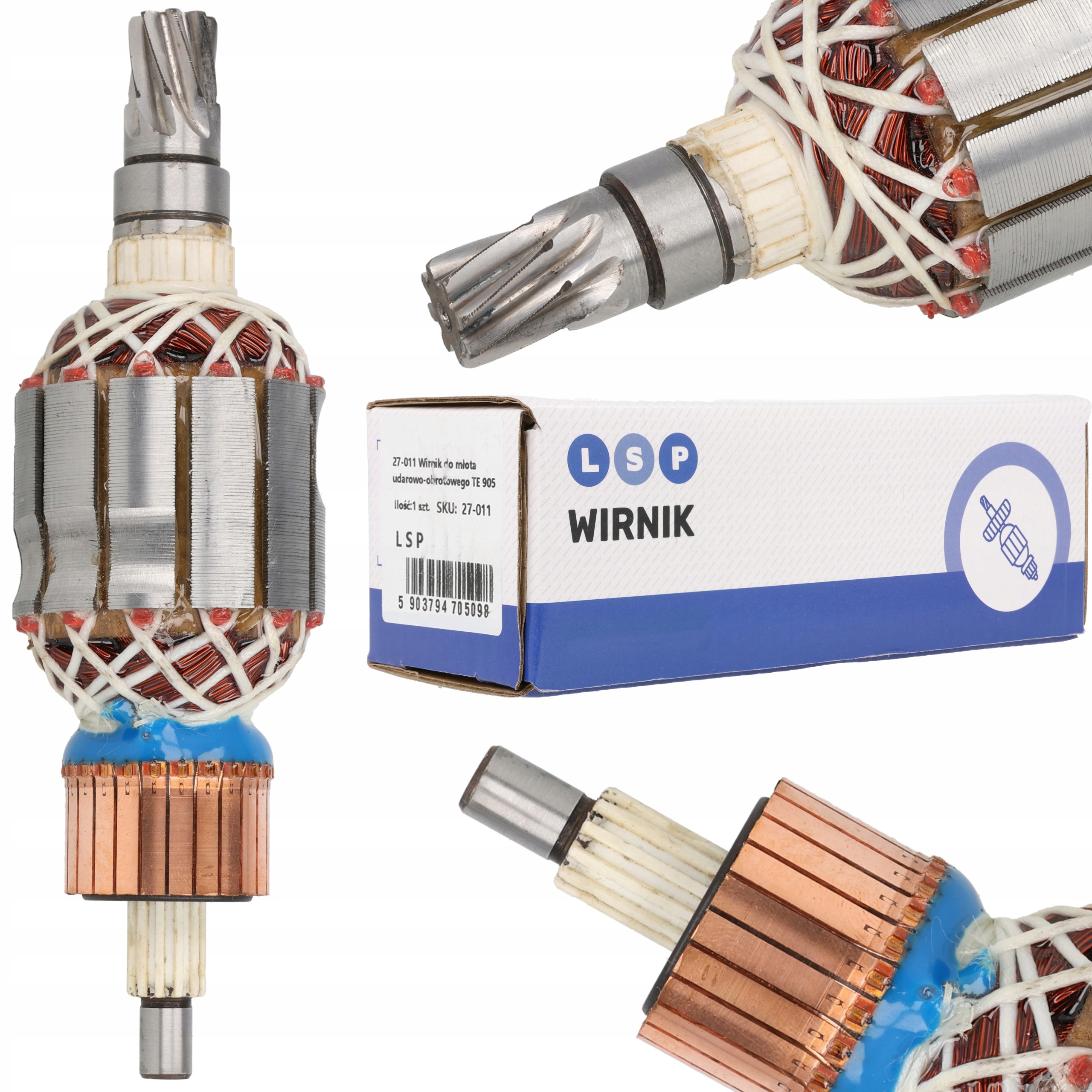 HILTI TE 905 РОТОР TE 905 AVR, 234221-0 ЗА КЪСАТЕЛЕН ЧУК 160