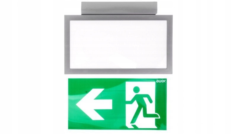 Oprawa oświetleniowa sufitowa natynkowa Awex 1 W E5 224 cm szary ...