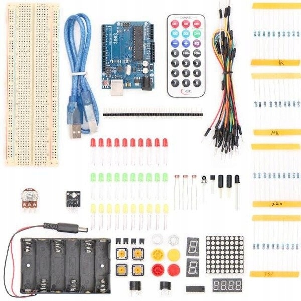 Zestaw startowy UNO basic KIT - Starter Kit UNO R3 - Zgodny z Arduino - Sklep, Opinie, Cena w ...