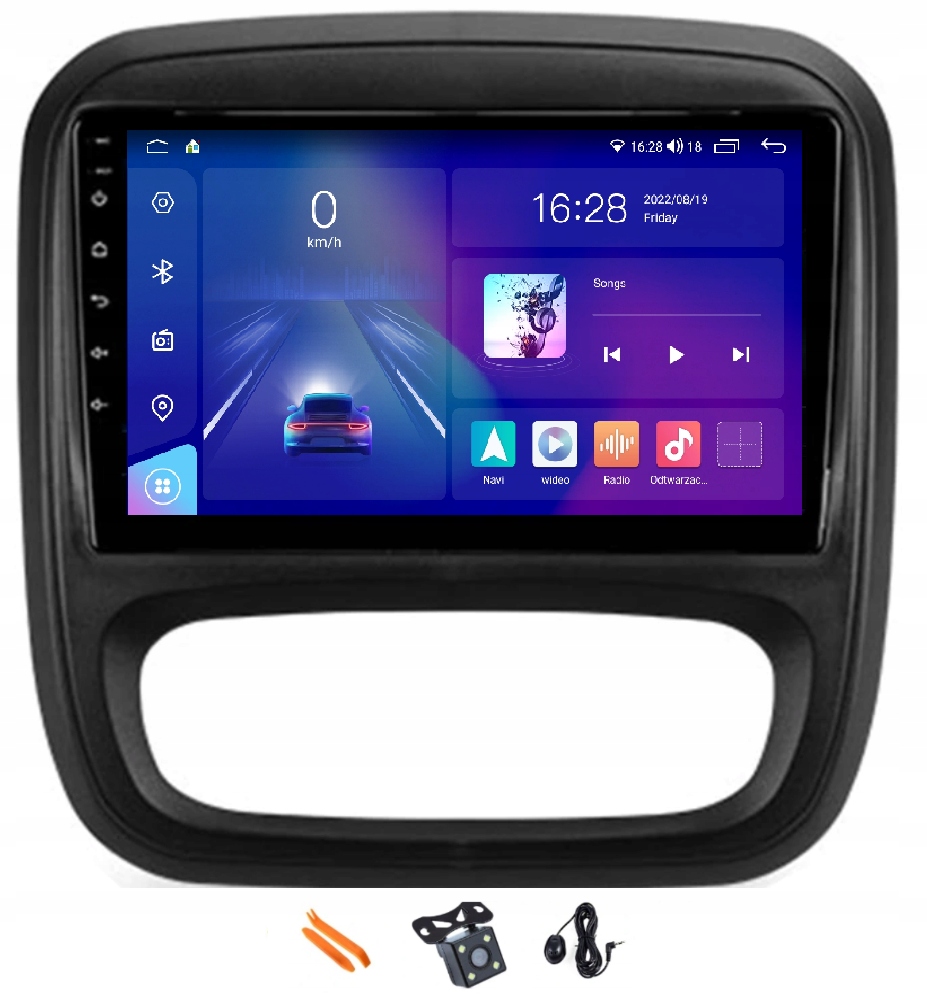 RADIO SAMOCHODOWE NAWIGACJA LTE RENAULT TRAFIC 3 NISSAN NV300 ANDROID ...