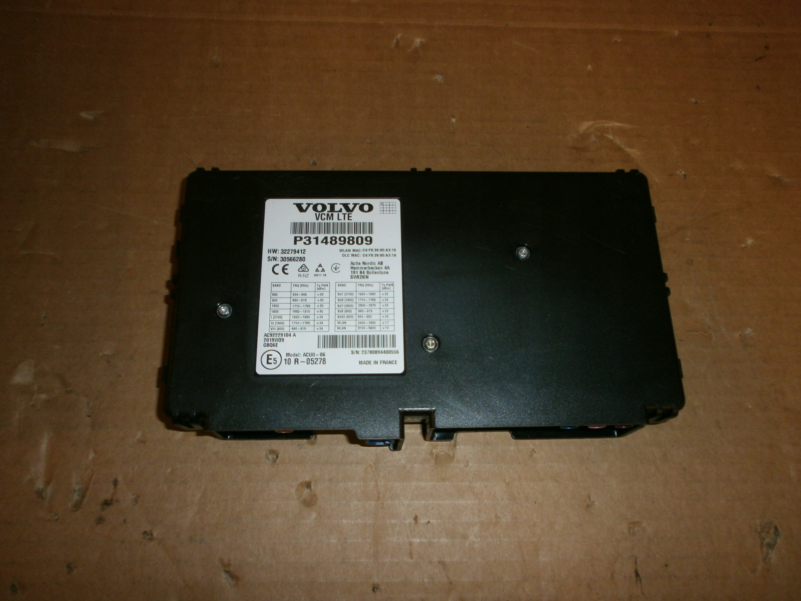 MODUŁ VCM VOLVO XC90 XC60 V90 S90 XC40 V60 S60!! za 1200.00PLN z Warszawa - Allegro - (14644900780)