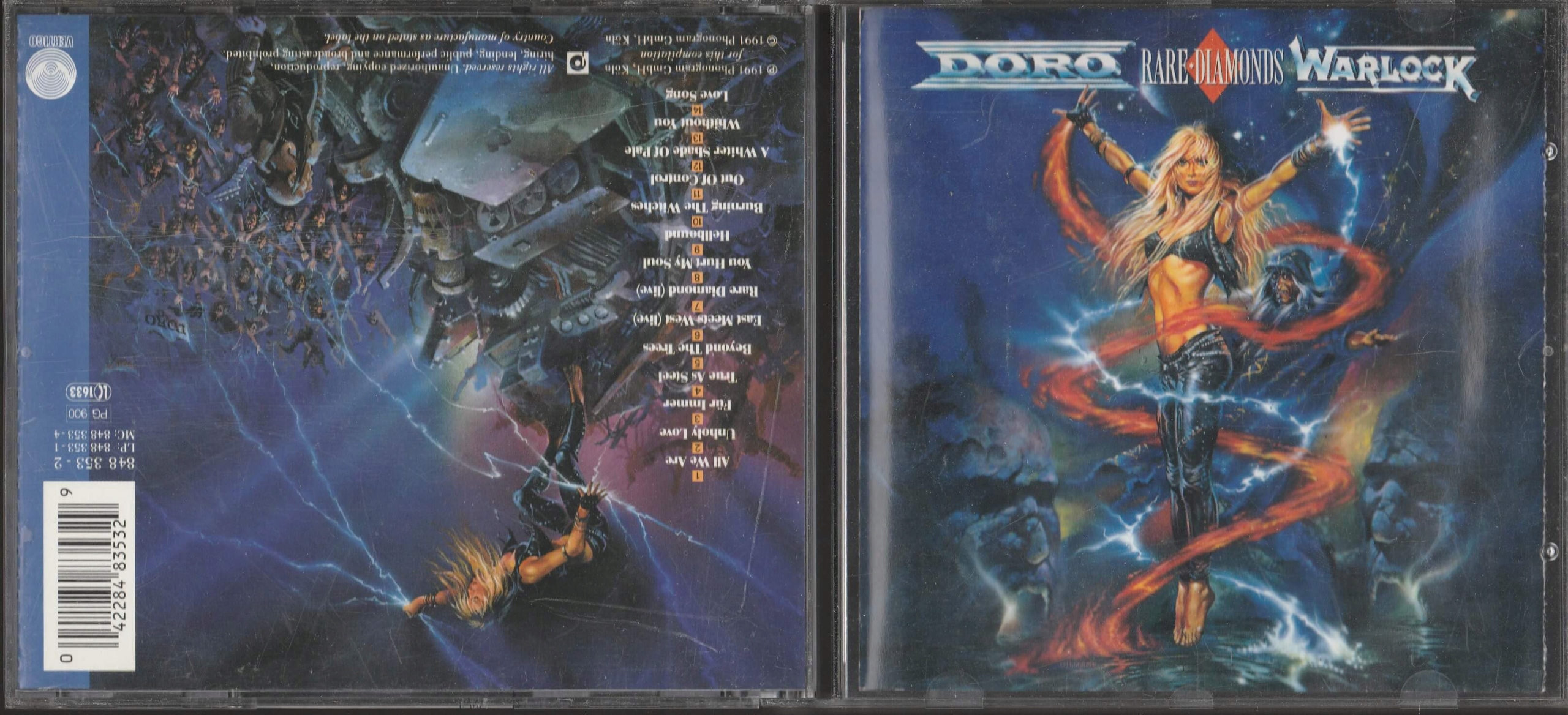 Płyta CD Doro & Warlock - Rare Diamonds 1996 I Wydanie __________________ 17478569900 - Sklepy ...