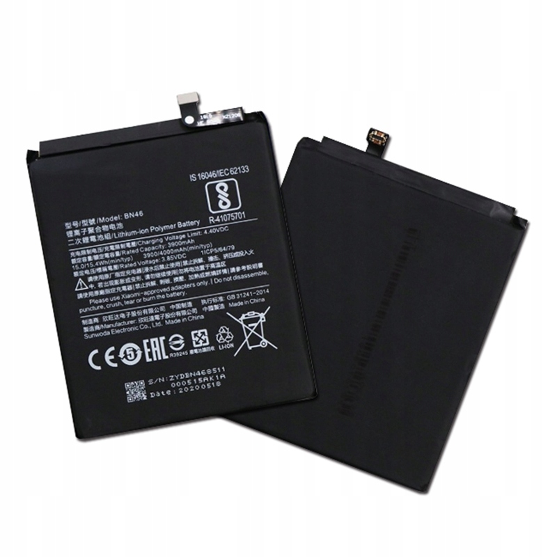 Nowa Bateria 4000 mAh do Xiaomi Redmi 7, Redmi Note 8, Redmi Note 8T ...