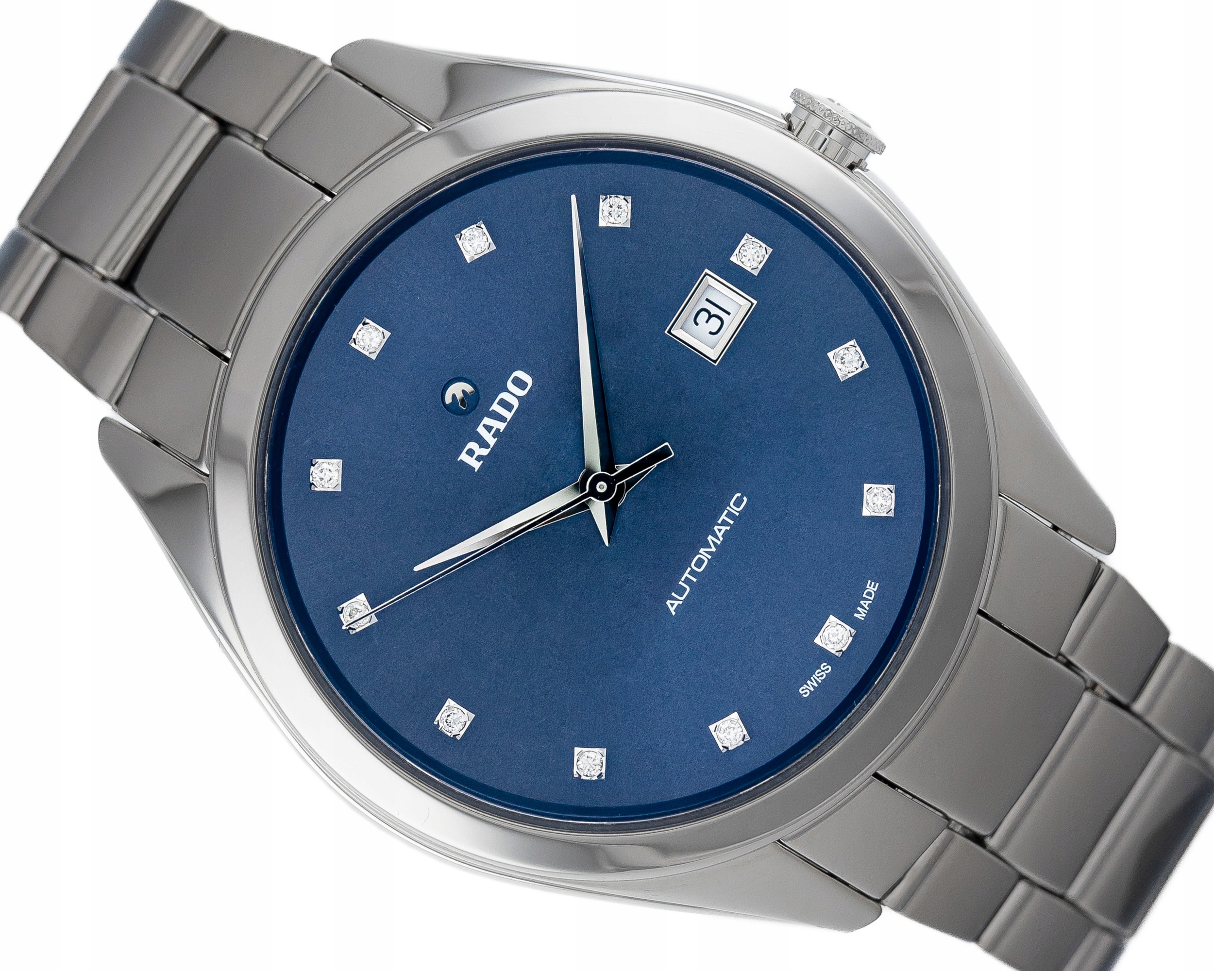 Rado zegarek męski HYPERCHROME CERAMIC DIAMOND DIAL REF. R32254702 ...