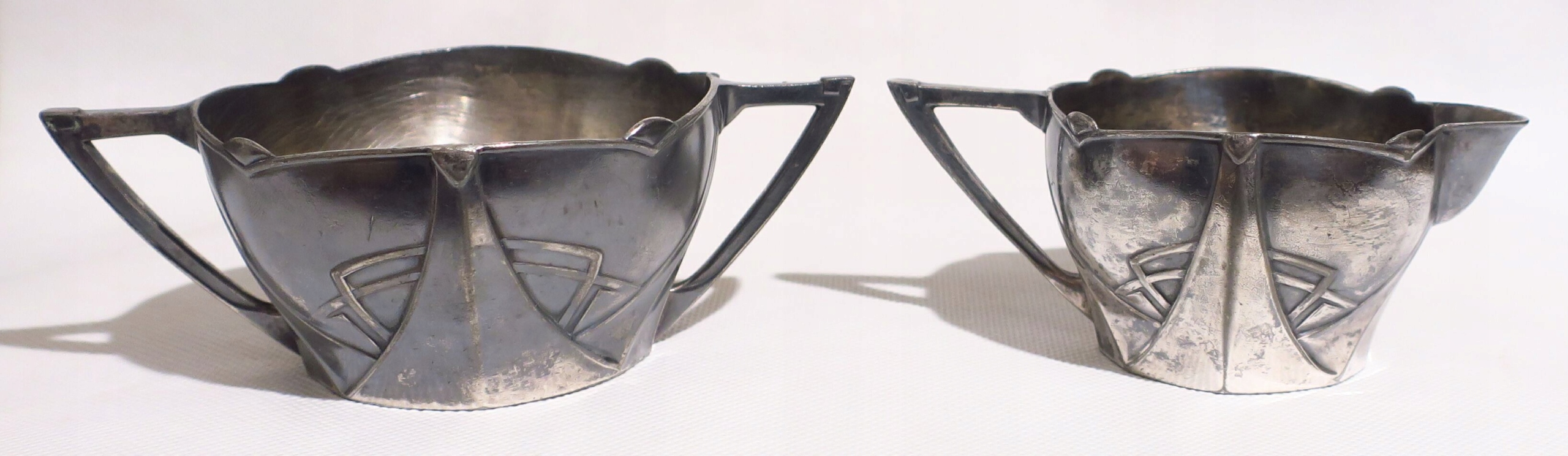 WMF CUKIERNICA I MLECZNIK LATA 1920 SECESJA ART DECO • Cena, Opinie ...