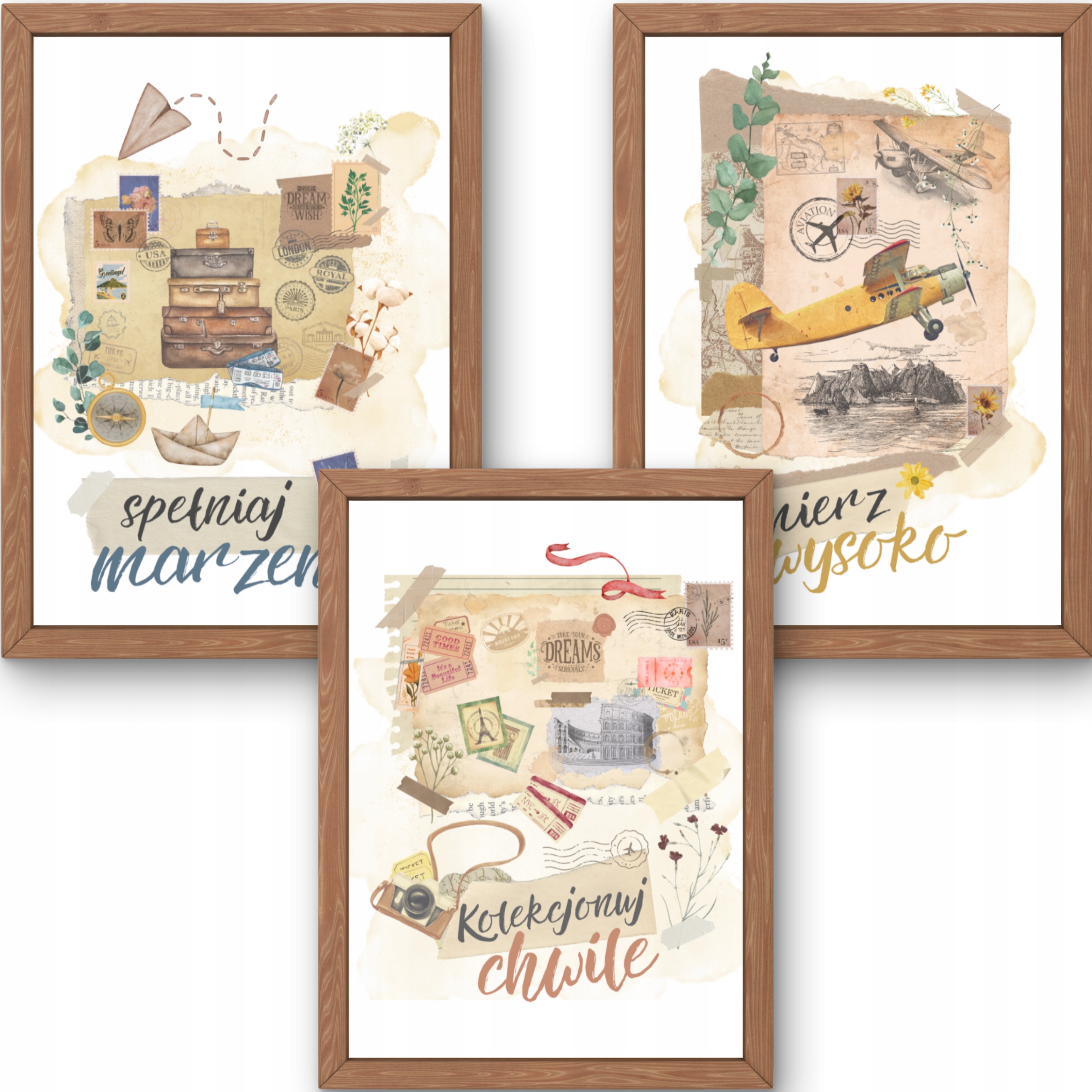 OBRAZY DO KUCHNI PRZEDPOKOJU VINTAGE RETRO NAPISY • Cena, Opinie ...