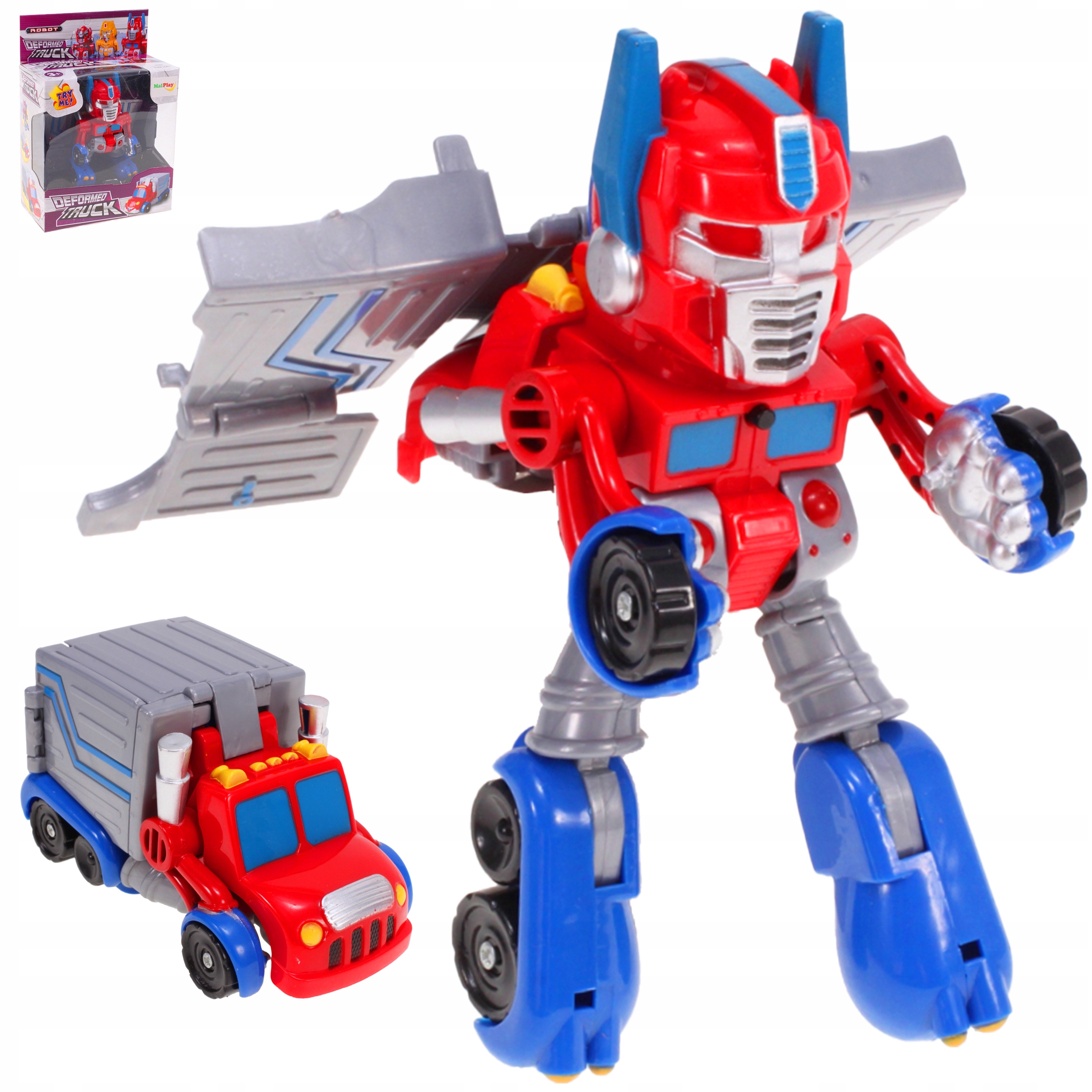 AUTO TRUCK Ciężarówka TRANSFORMACJA ROBOT AUTOBOT (5901924201519 ...