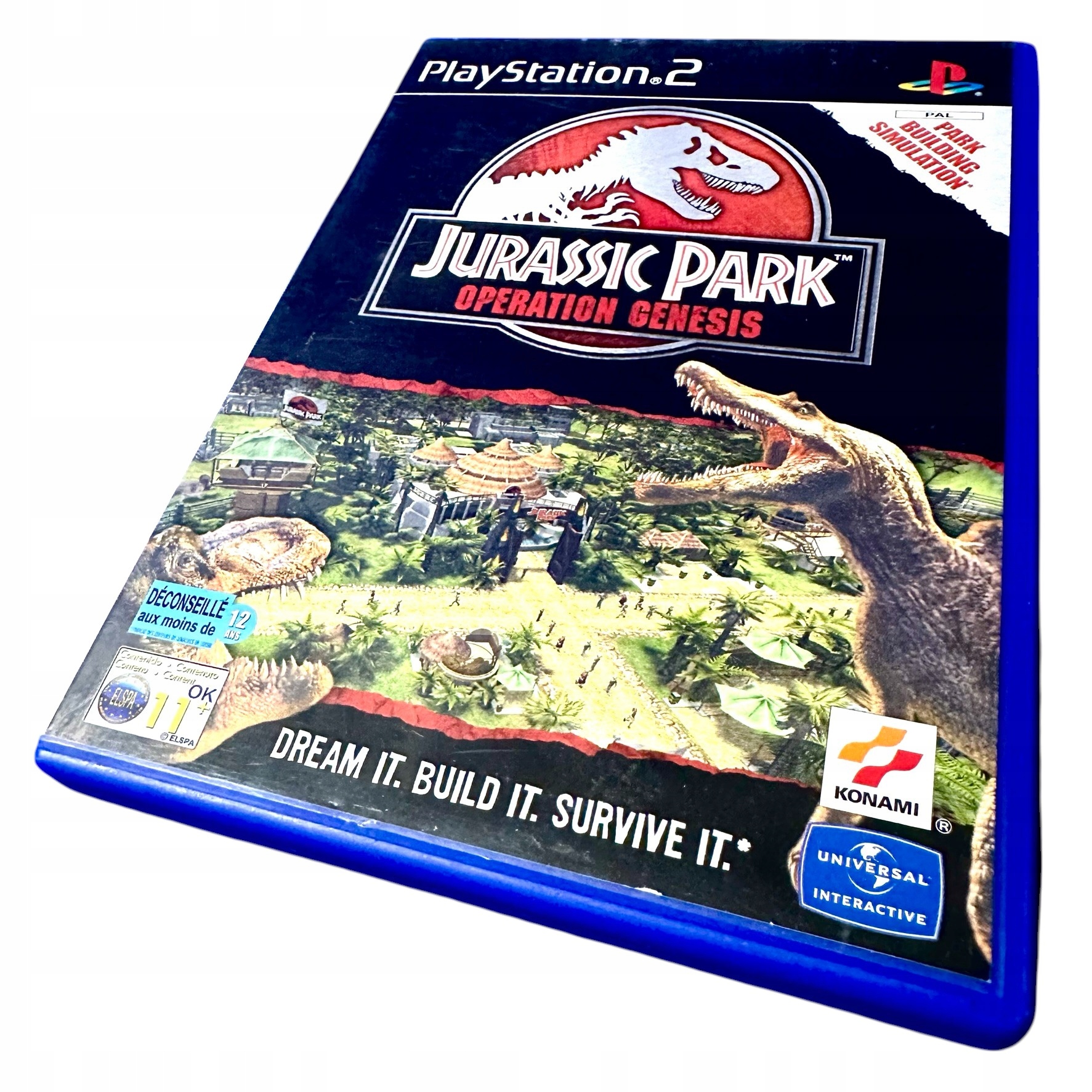 JURASSIC PARK OPERATION GENESIS - PS2 PlayStation 2 (PS2) pudełkowa ...