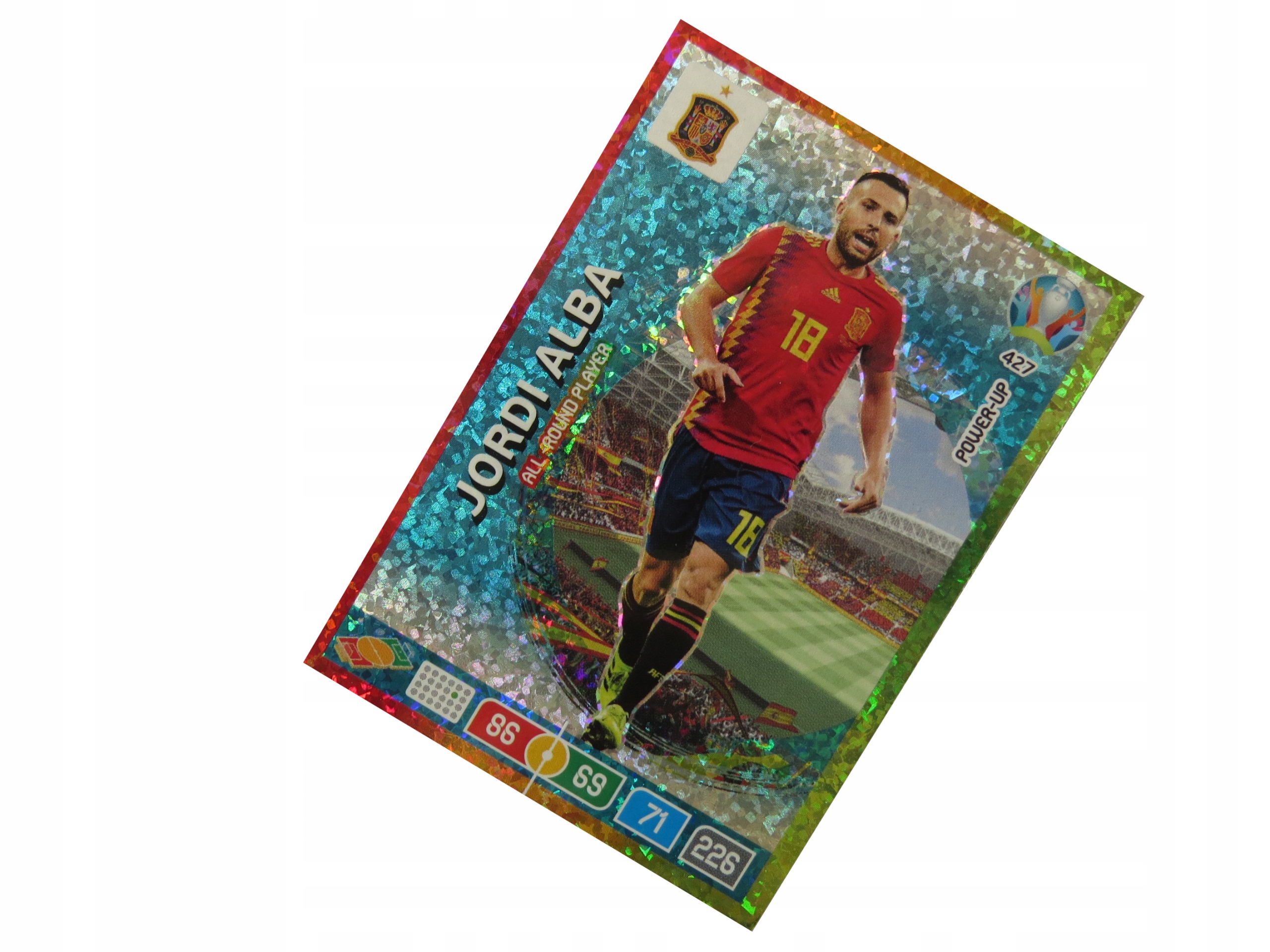 PANINI UEFA EURO 2020 FUTBALL KÁRTYA POWER-UP ALL ROUND PLAYER ALBA 427 ...