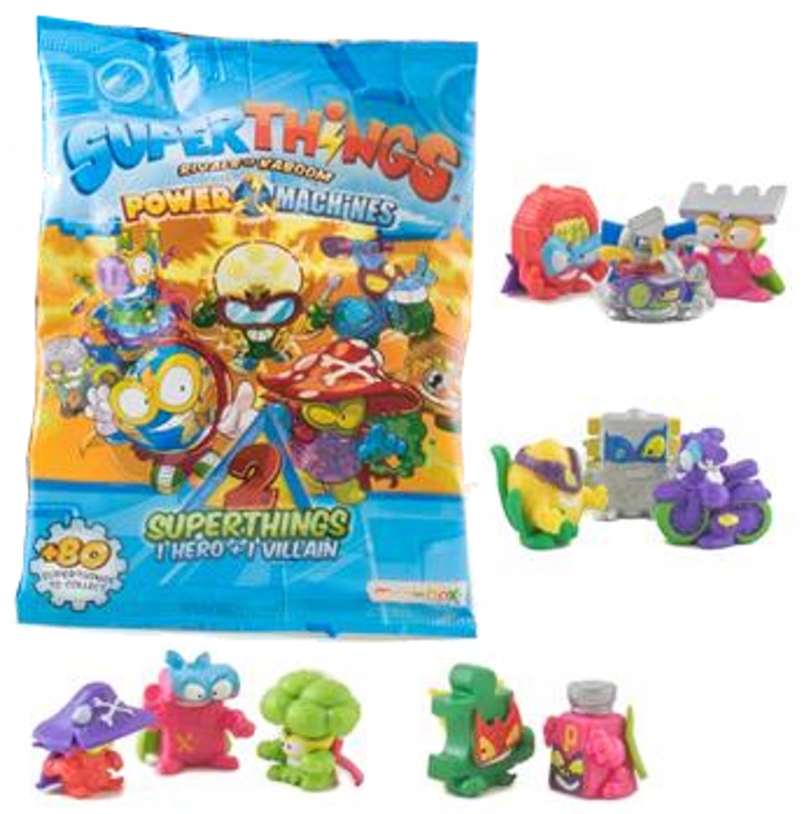 SuperThings Power Machines Dwupak 2 figurki (8431618016664) • Cena ...