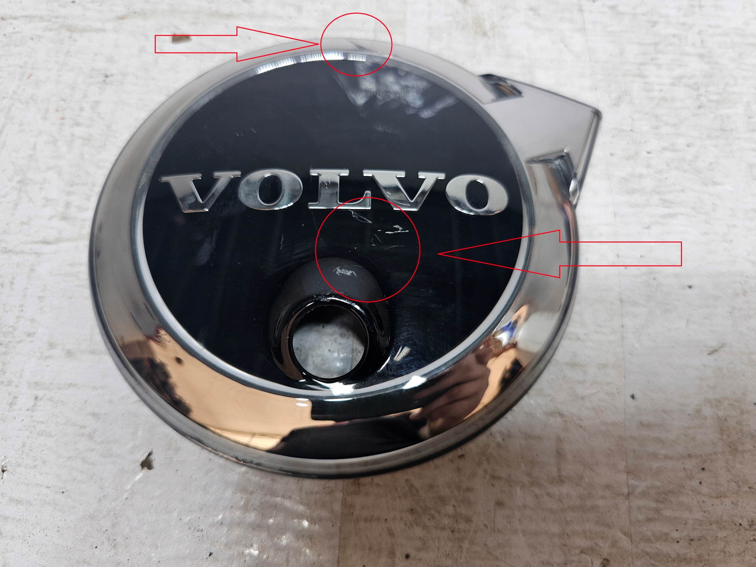 Volvo XC60 17- Emblemat Znaczek 32337964 USA • Opinie - Allegro