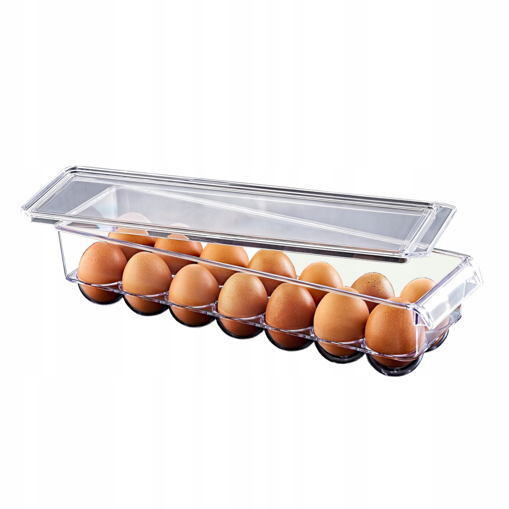 EASYFORM CLEAR POJEMNIK ORGANIZER LODÓWKI NA JAJKA PRZEZROCZYSTY ZAMYKANY (5905794705696) • Cena ...