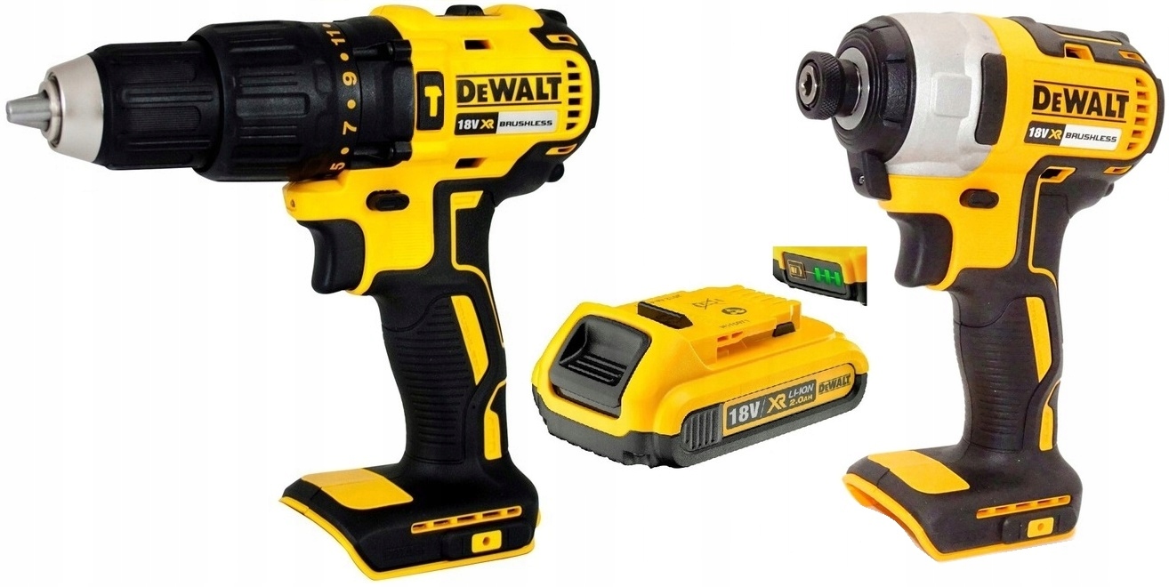 Wiertarko-wkrętarka udarowa XR DeWalt DCD996P2 + 2xAku 5,0Ah + Kufer ...