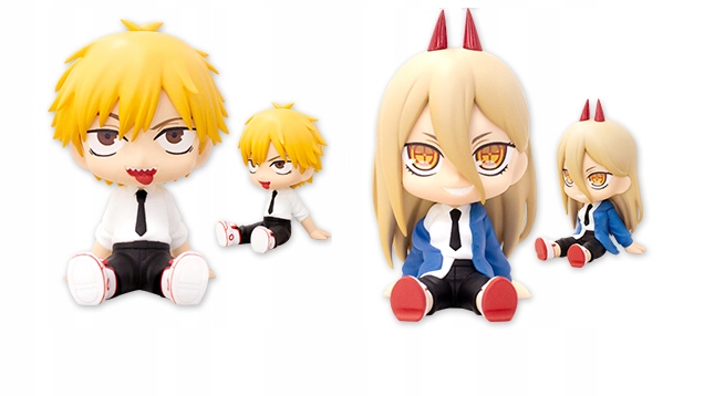 Anime postava Motorová pila Man Power & Denji Petatto za 808 Kč - Allegro