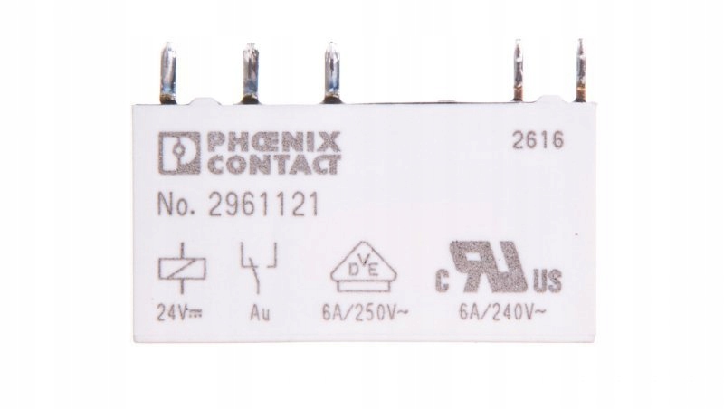 Przekaźnik Phoenix Contact 24 V IP20 6 A • Cena, Opinie - Allegro