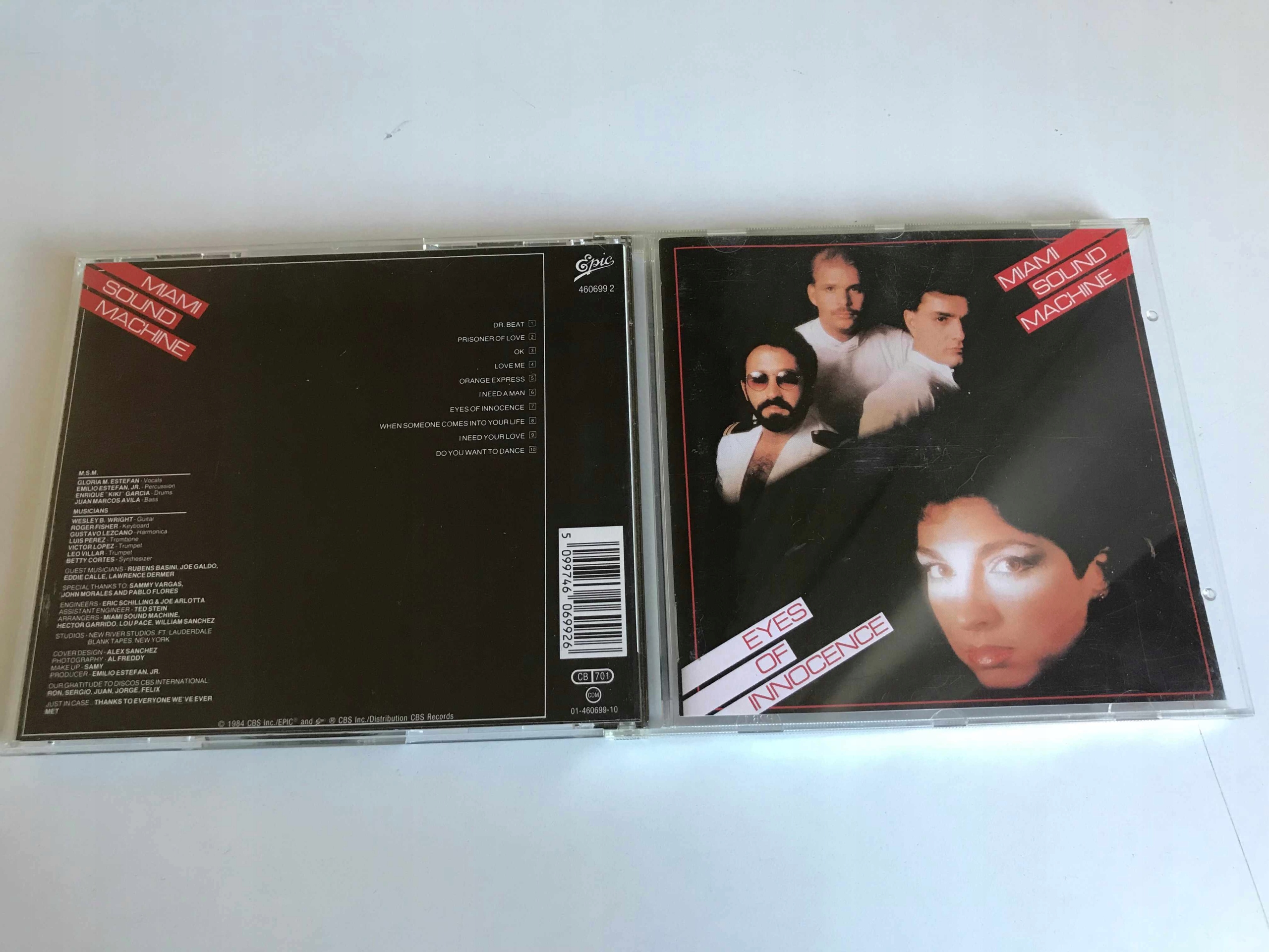 Eyes Of Innocence Miami Sound Machine CD - porównaj ceny - Allegro.pl