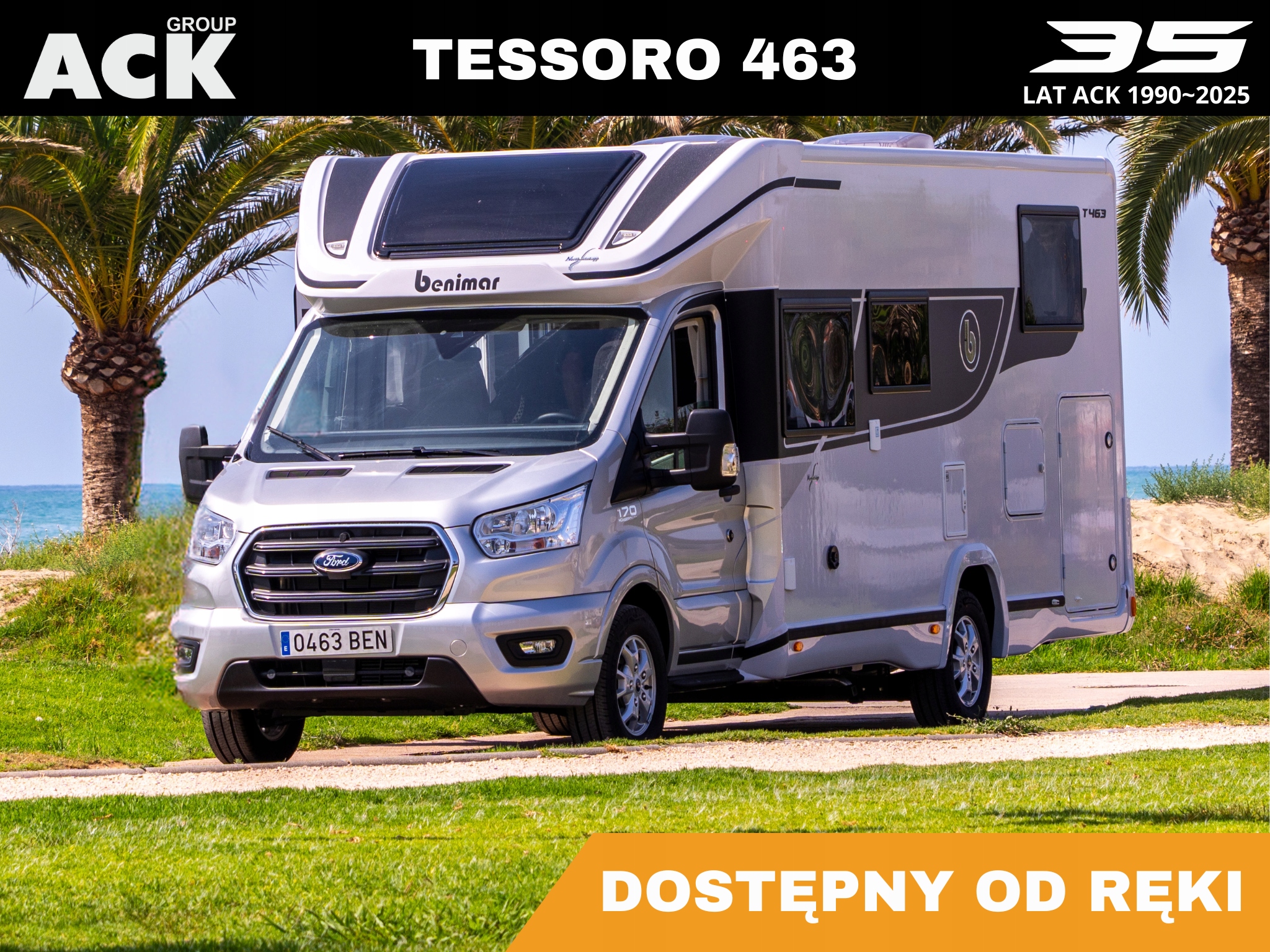 Benimar Tessoro 463 NK Ford Transit Kamper - Allegro