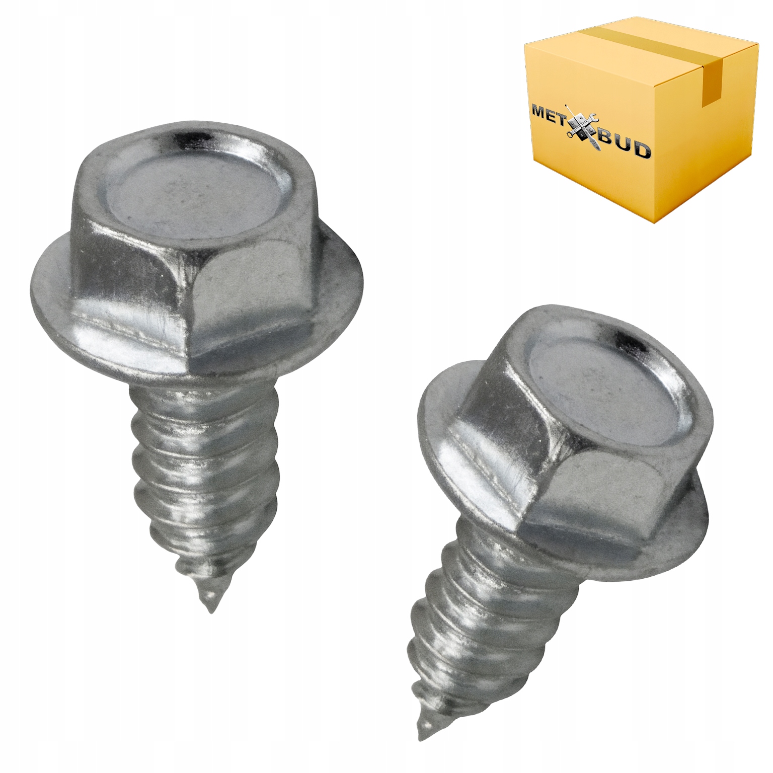 ŠROUB S ŠESTIHRADNÍ HLAVOU S PŘÍRUBOU ISO 7053 POZINK 10 KS 5,5X22 za ...