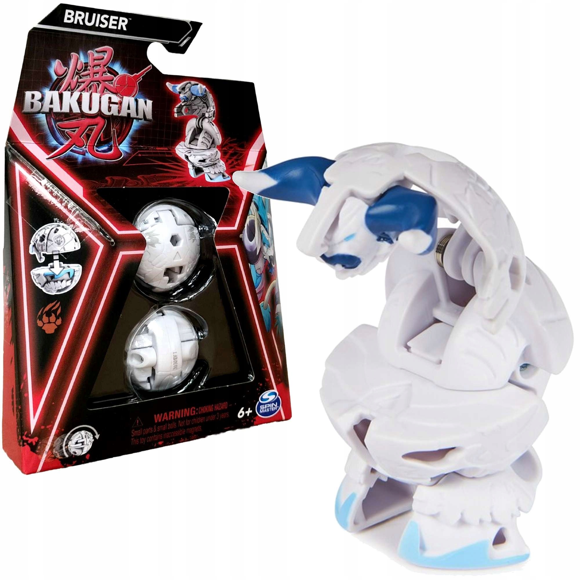 BAKUGAN BRUISER FIGURKA KULA TRANSFORMUJĄCA +KARTY (5904204239097 ...