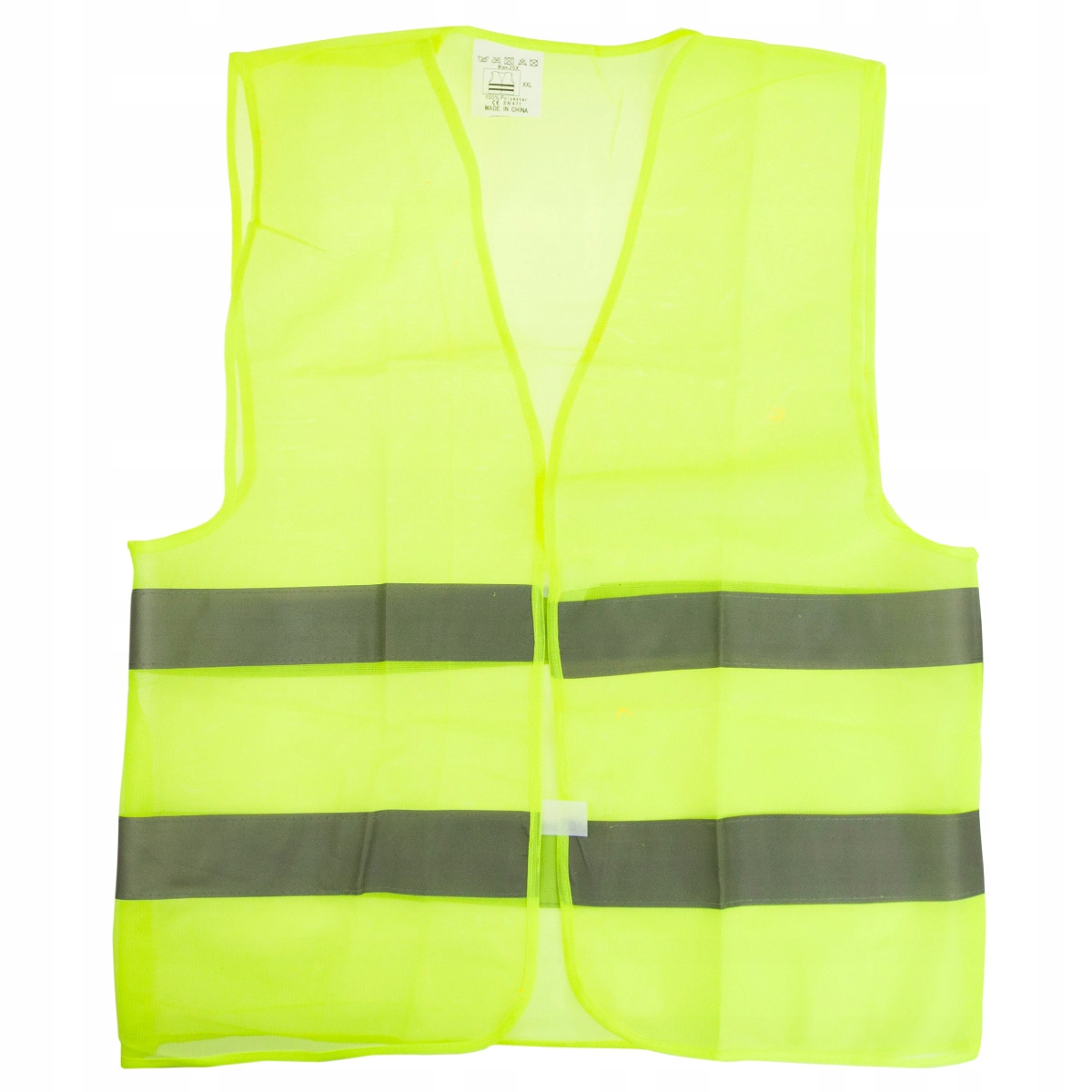 SM57 KAMIZELKA ODBLASKOWA OSTRZEGAWCZA zielona (kamizelka otonadruk ...