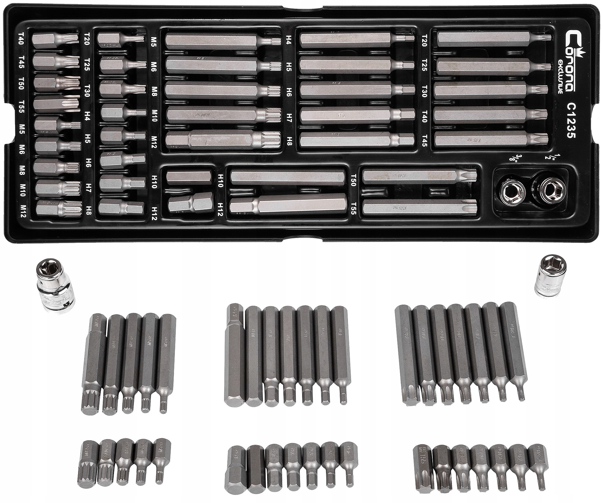 WKŁAD DO SZAFKI NARZĘDZIOWEJ TORX HEX SPLINE C1235 5906741612357 za 127 ...