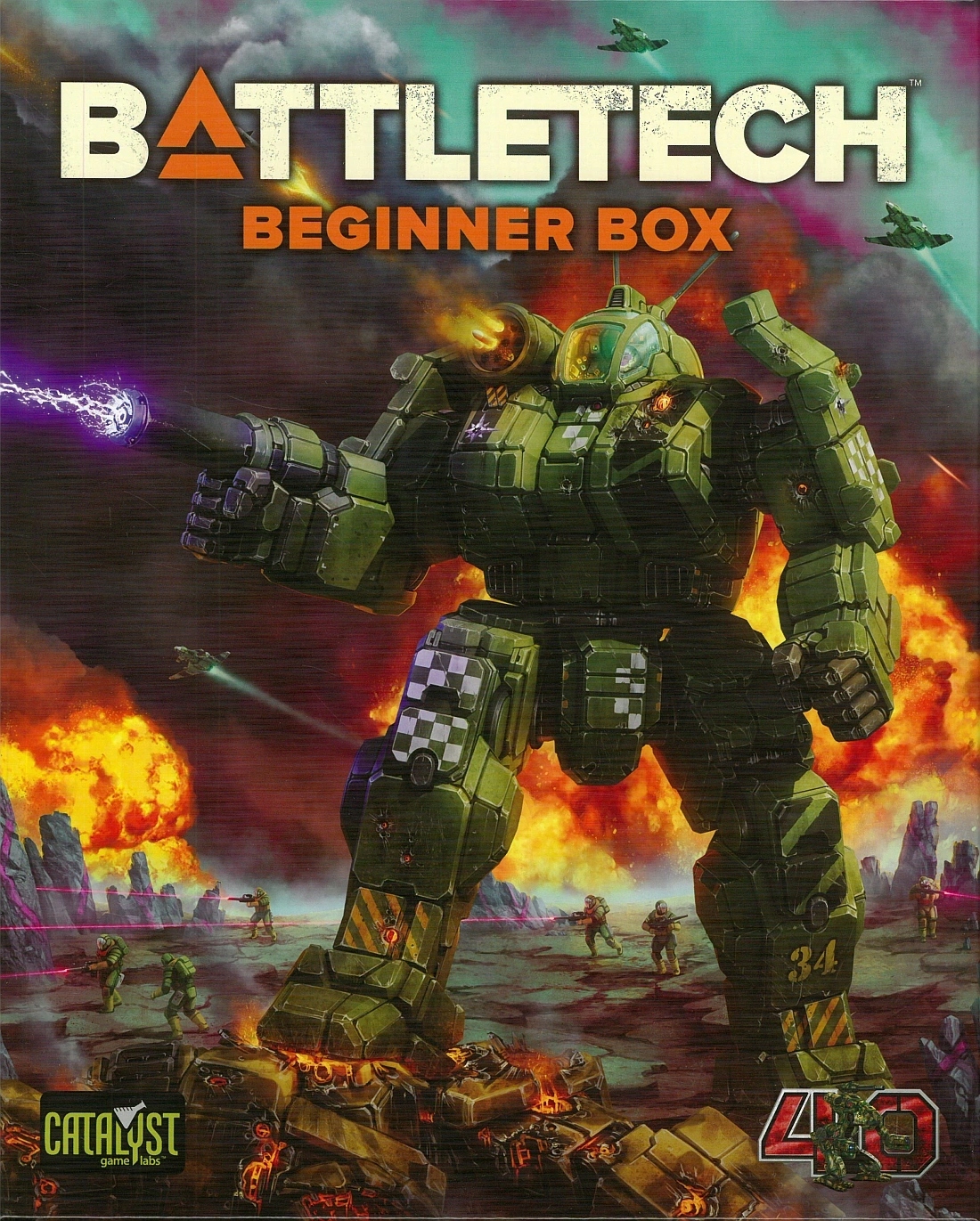 Battletech Beginner Box 40th Anniversary - Niska cena na Allegro