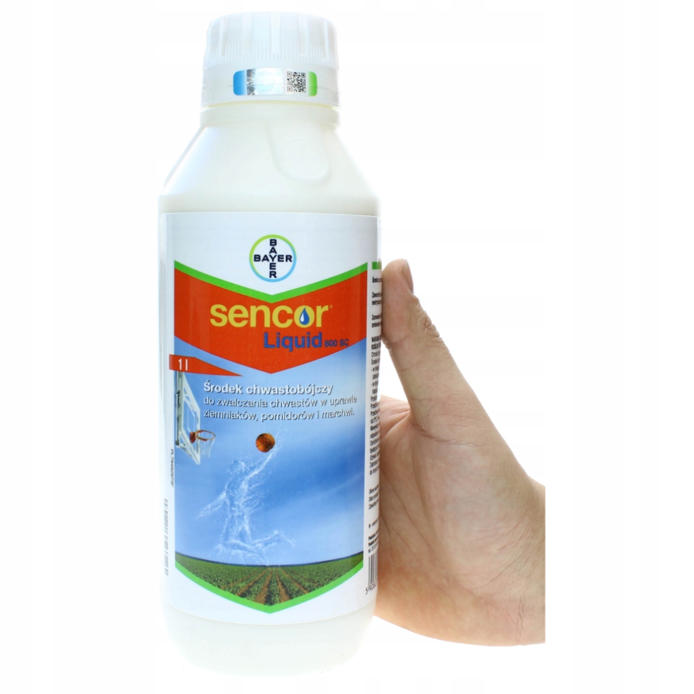 SENCOR LIQUID 600 SC 1L ŚRODEK NA CHWASTY W ZIEMNIAKU MARCHWI POMIDORZE ...