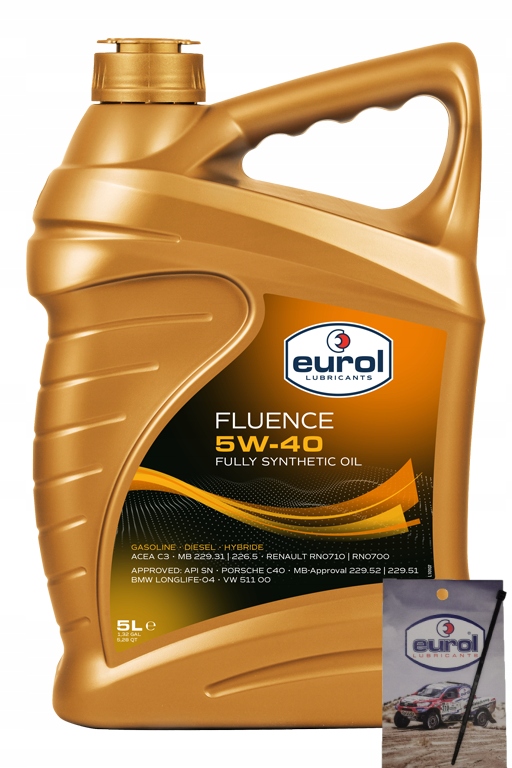 Olej silnikowy Eurol 5 l 5W-40 8712569000866 za 172.49PLN z Białystok ...
