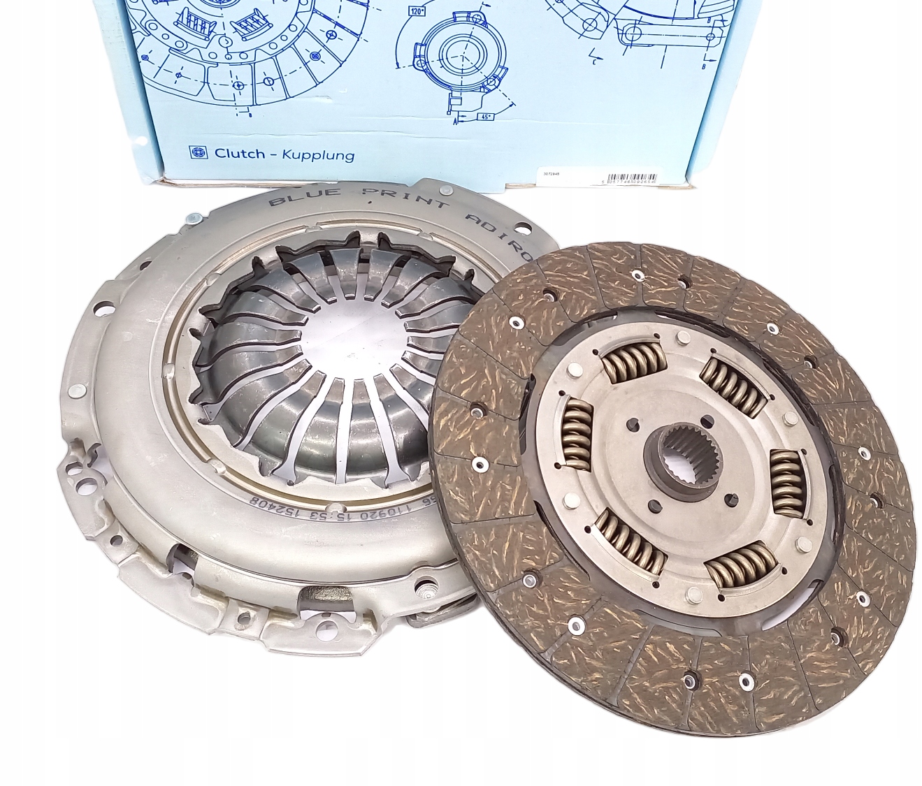 SPRZĘGŁO MERCEDES VITO W447 SPRINTER B906 1.6 2.1 5057746090654 za 624 ...