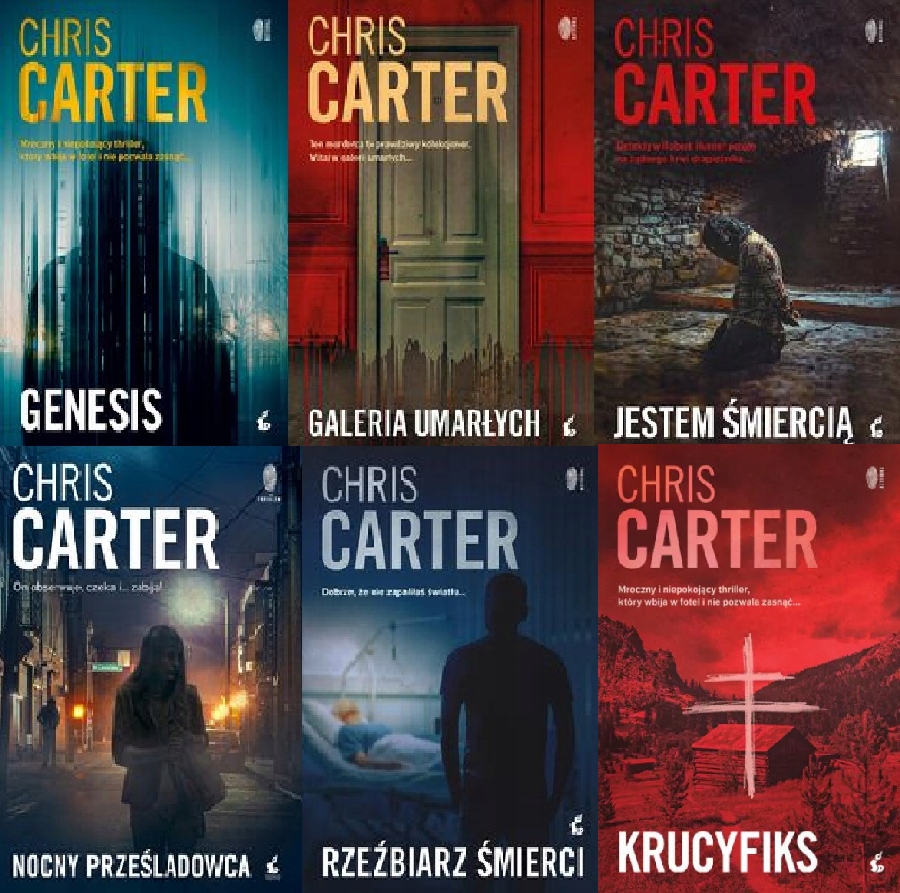 Genesis Chris Carter pakiet 6 książek (13635197363) | Książka Allegro