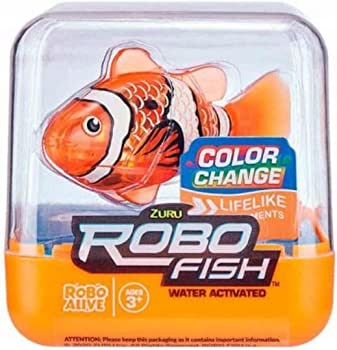 ZURU Robo Fish Rybka meniaca farbu ORANŽOVÁ za 11.30EUR - Allegro
