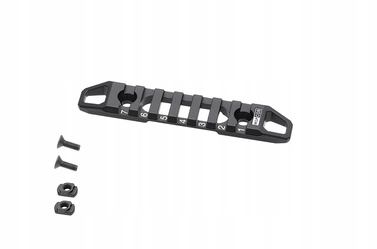 Szyna montażowa Picatinny RIS łoża M-Lok MLOCK 110mm M4 AR AK G36 M16 ...
