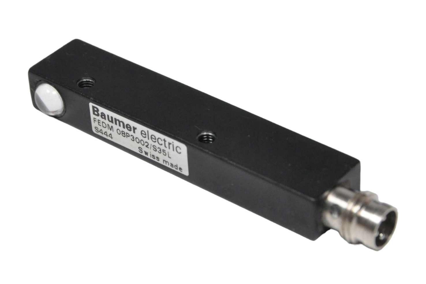 BAUMER czujnik FEDM 08P3002/S35L, 2,5 m PNP, M8, 3 pin, FEDM08P3002 ...