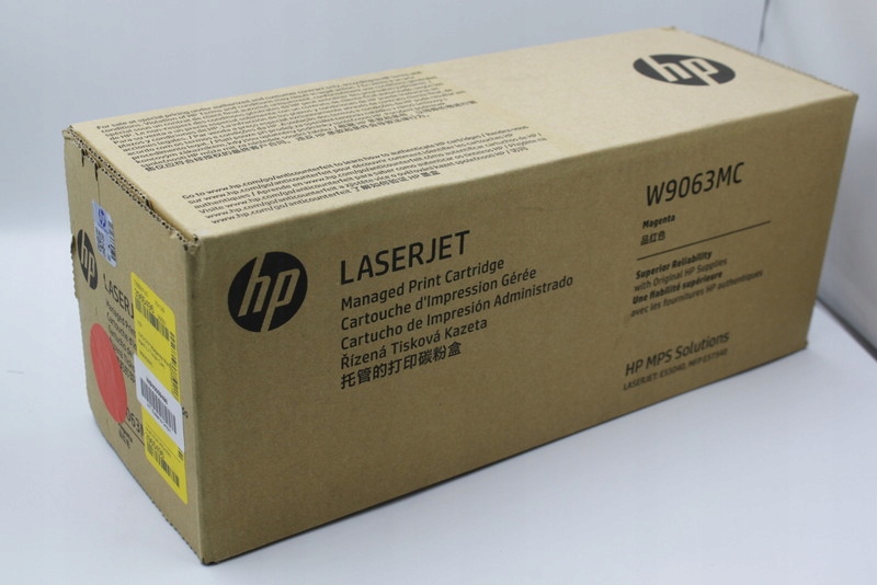 Toner HP Magenta Managed LaserJet Toner Cartridge W9063MC czerwony ...