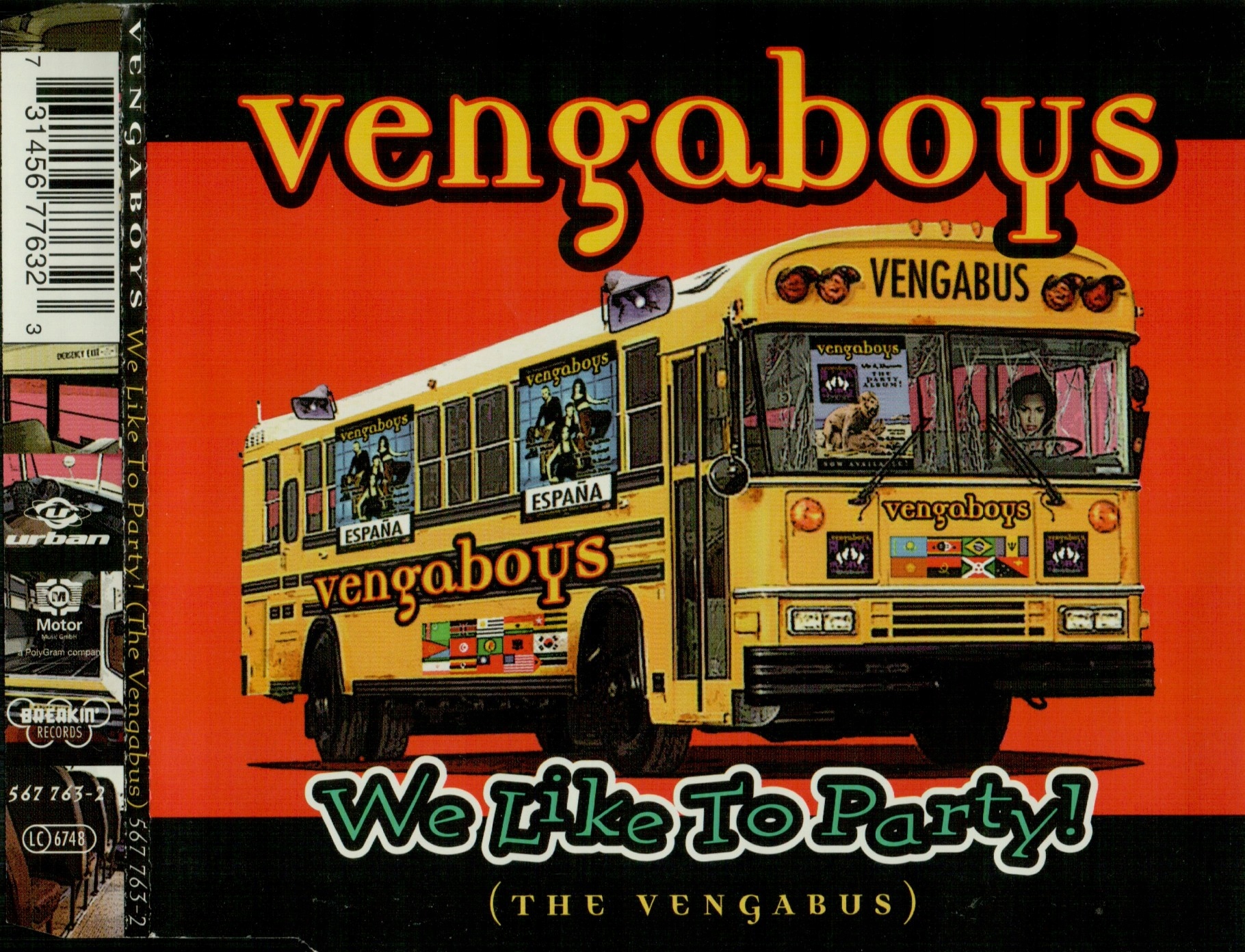 We Like To Party! (The Vengabus) Vengaboys CD • Cena, Opinie - Allegro