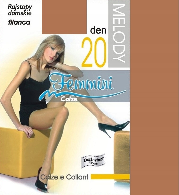 Femmini MELODY 20den elastil castoro 2 • Cena, Opinie • Rajstopy ...