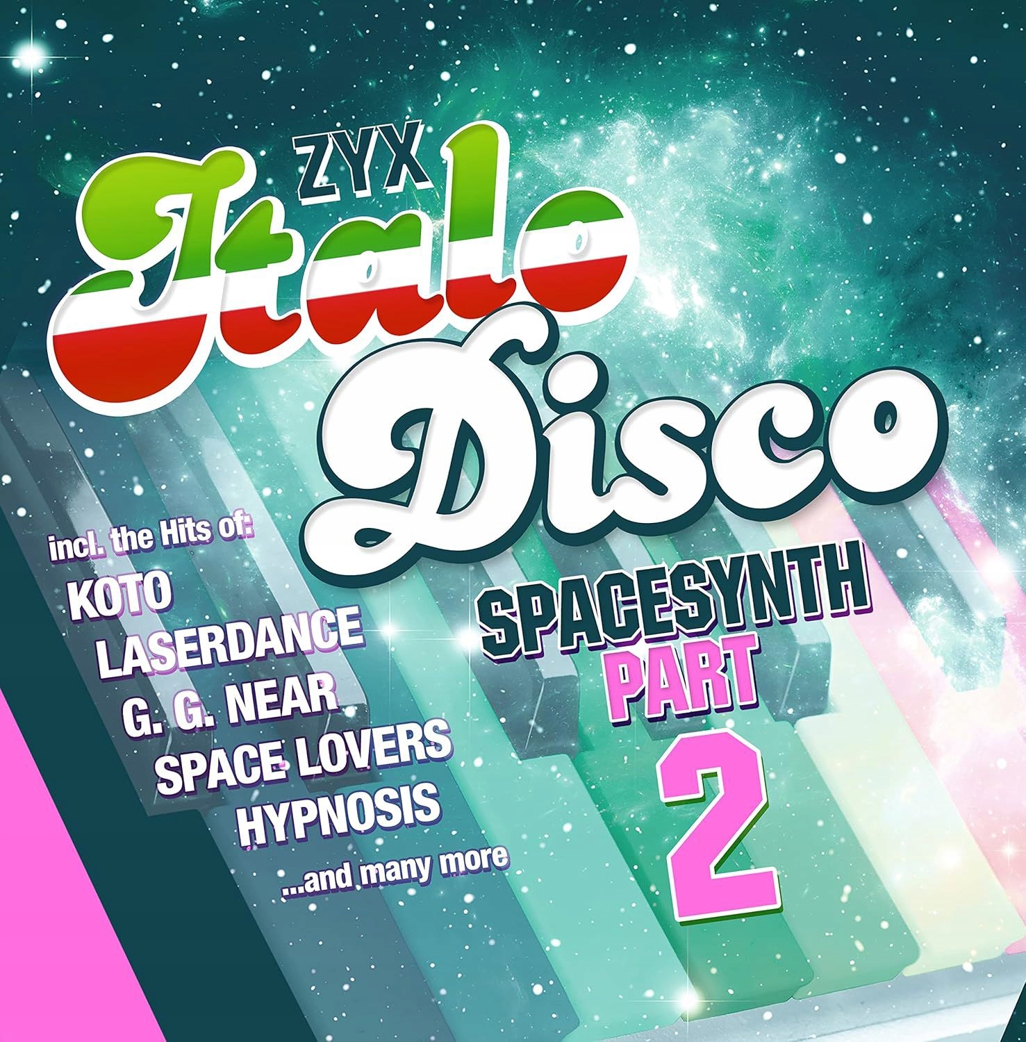 ZYX Italo Disco Spacesynth Part 2 Vinylová Deska od různých interpretů ...