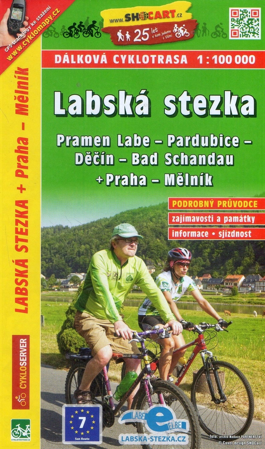 Labská stezka Praha Mělník. Pramen Labe Pardubice Děčín Bad Schandau, 1 ...