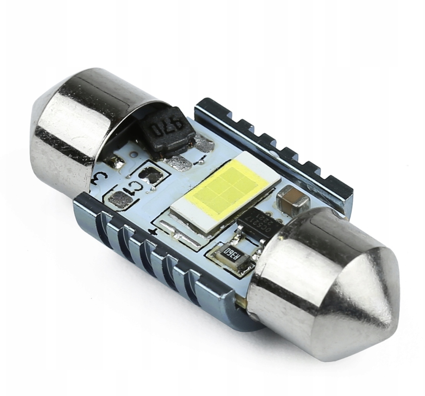 Żarówka LED C5W 31mm CSP 3570 CANBUS 12V C3W C10W RURKA 1 SMD 5903728121642 za z Knurów ...