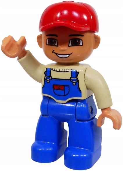 LEGO DUPLO FIGURKA TATA ROLNIK FARMER FARMA S07 • Cena, Opinie ...