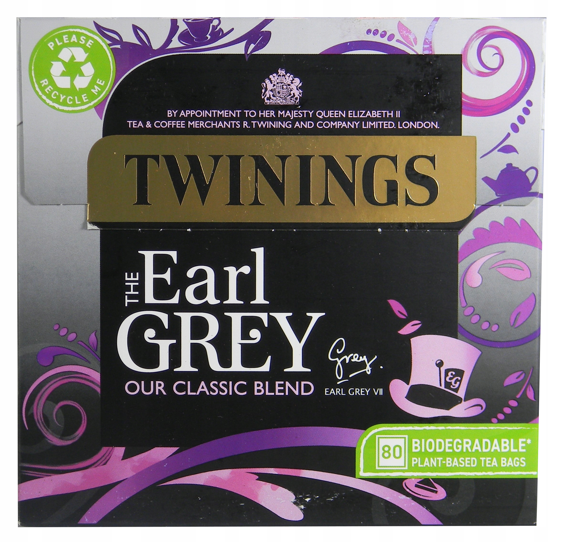 Angielska Herbata TWININGS EARL GREY 80 tor 200g (070177231347) • Cena ...