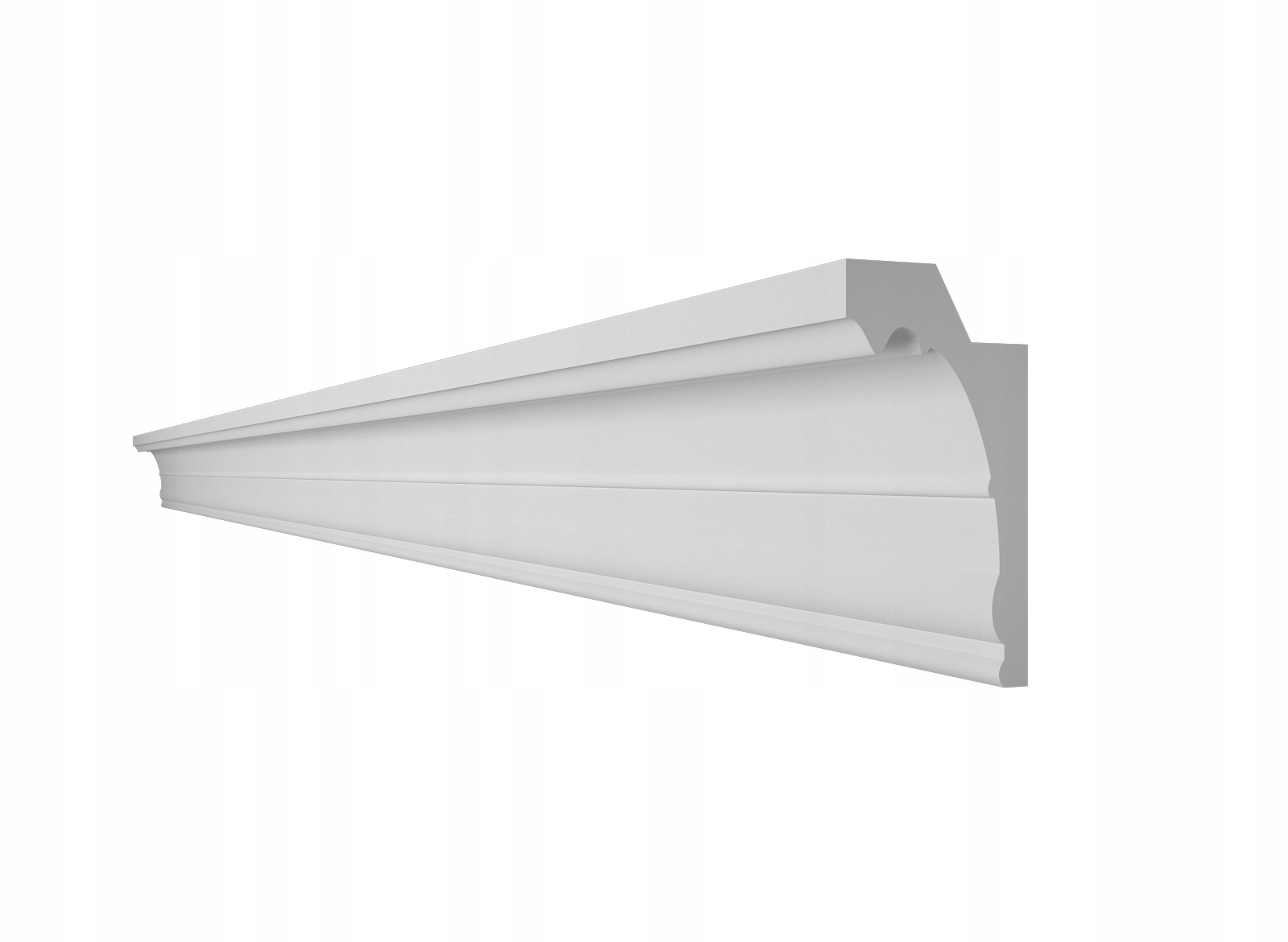 Profil pod led, gzyms, styrodur, dekor, xps, 8 cm (DPO - 80x40) • Cena ...