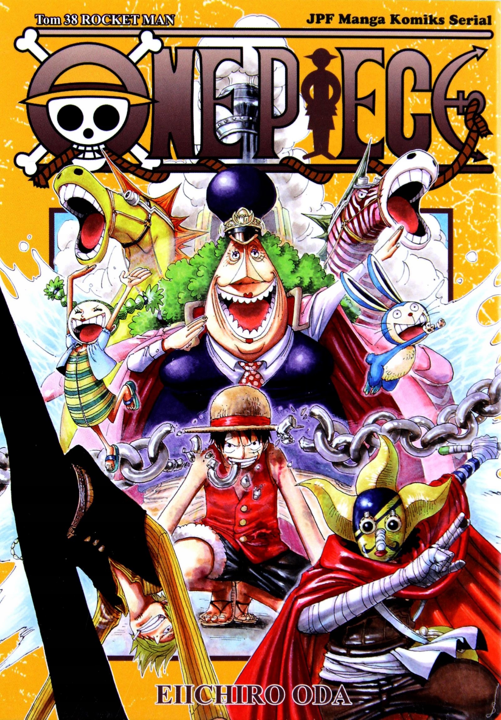 ONE PIECE (TOM 38) - Eiichiro Oda [KOMIKS] (16986539662) | Komiks Allegro
