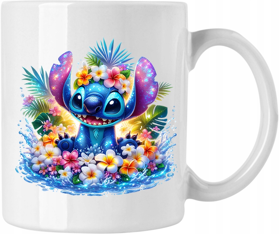 Kubek Lilo i Stich Stitch Sticz Biały 330ml • Cena, Opinie • Kubki ...