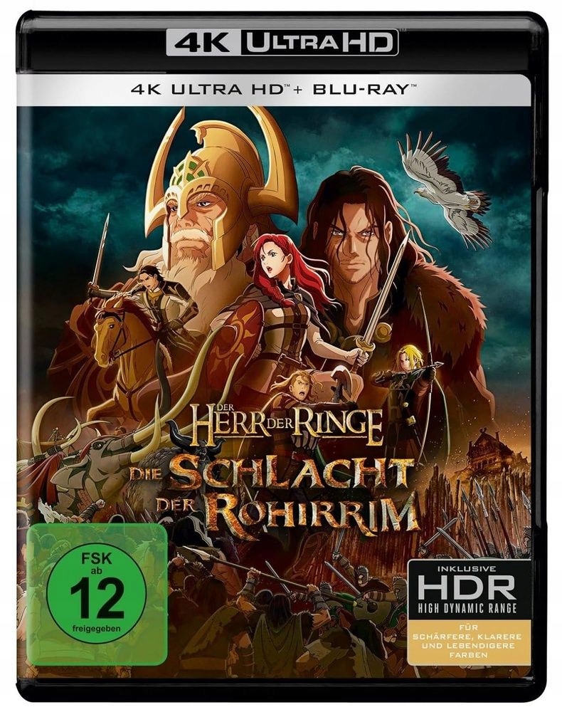 Władca Pierścieni: Wojna Rohirrimów płyta Blu-ray 4K 17329230252 ...
