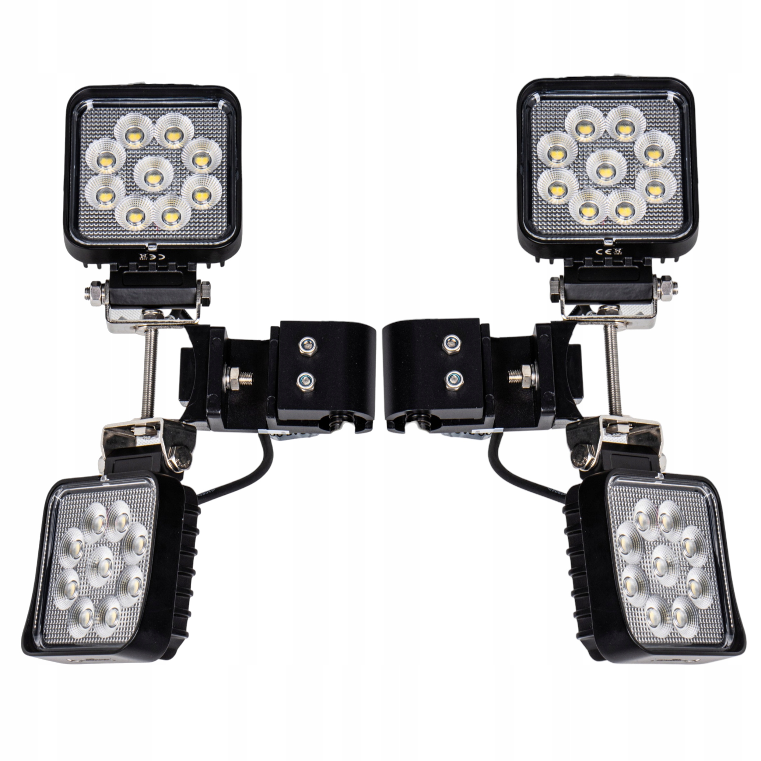 Zestaw lamp roboczych 144 LED 144W 3600lm 12V 24V za 464.99PLN z ...