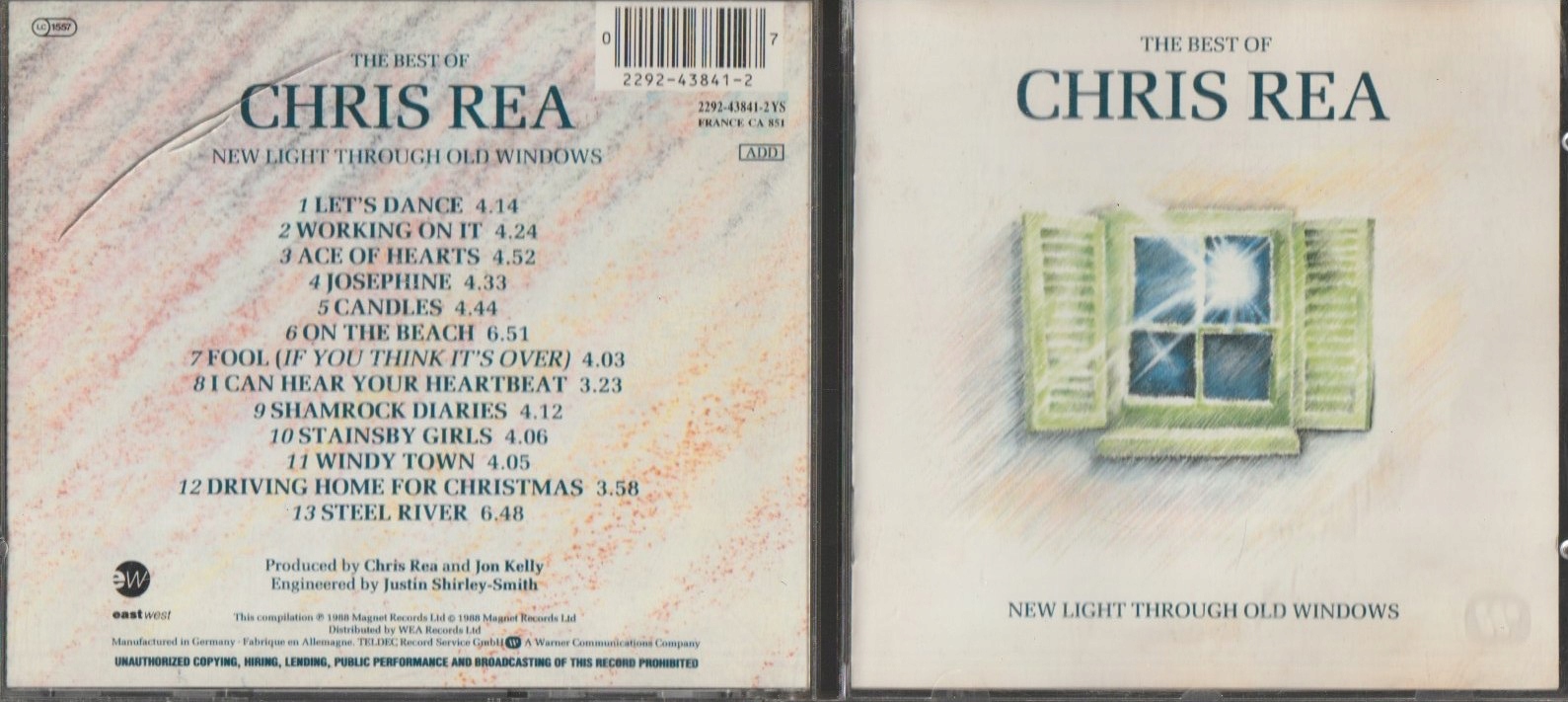 Płyta CD Chris Rea - New Light Through Old Windows (The Best Of Chris ...