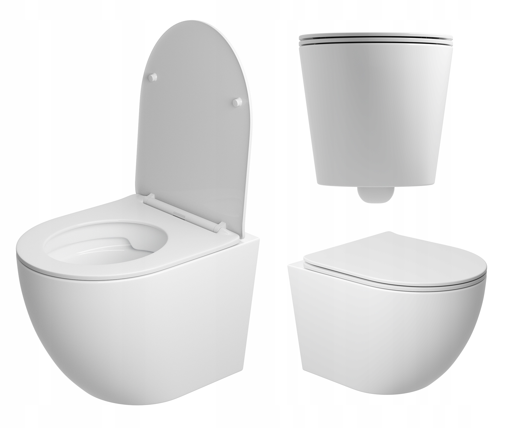 Závesná WC misa Granitan COMO - Allegro