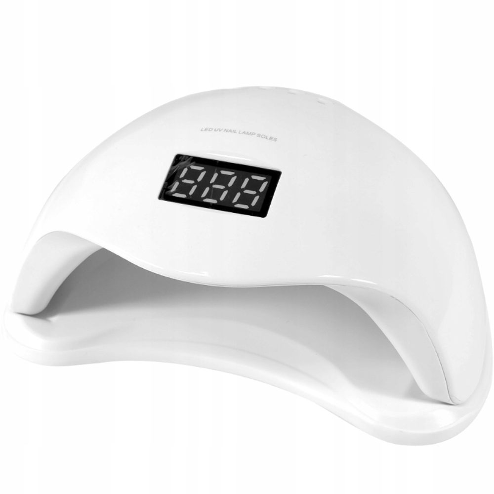 LAMPA UV LED DO PAZNOKCI HYBRYD ŻELI MANICURE SOLE5 48W (5907589351576) • Cena, Opinie • Lampy ...