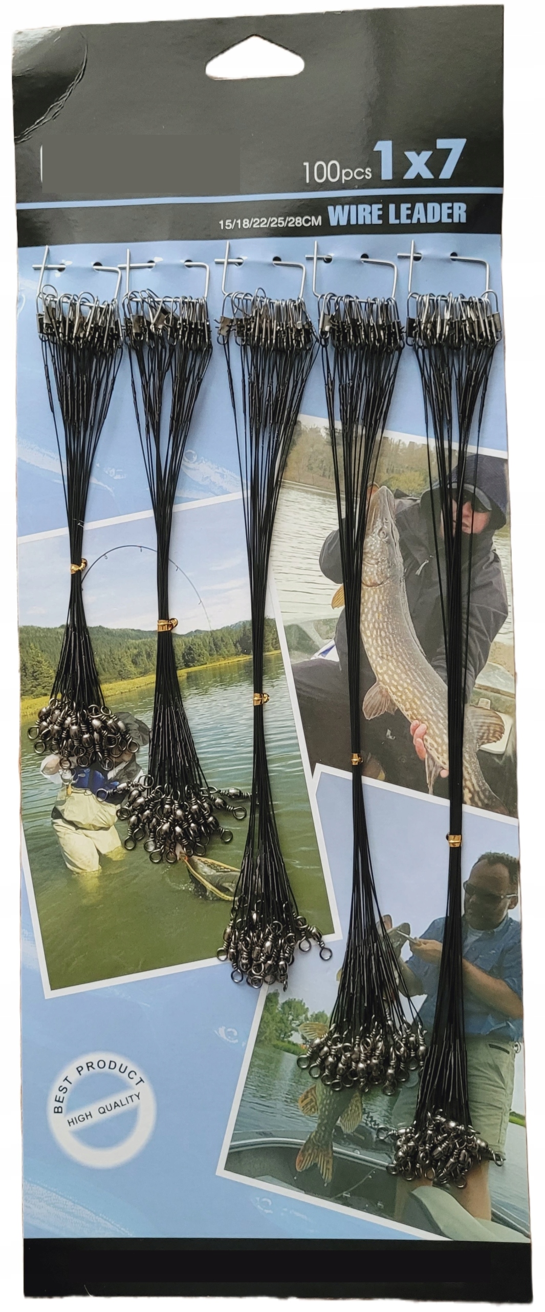 PRZYPONY 100 SZT STALKI Spinningowe STALÓWKI - 13936083221 - Allegro